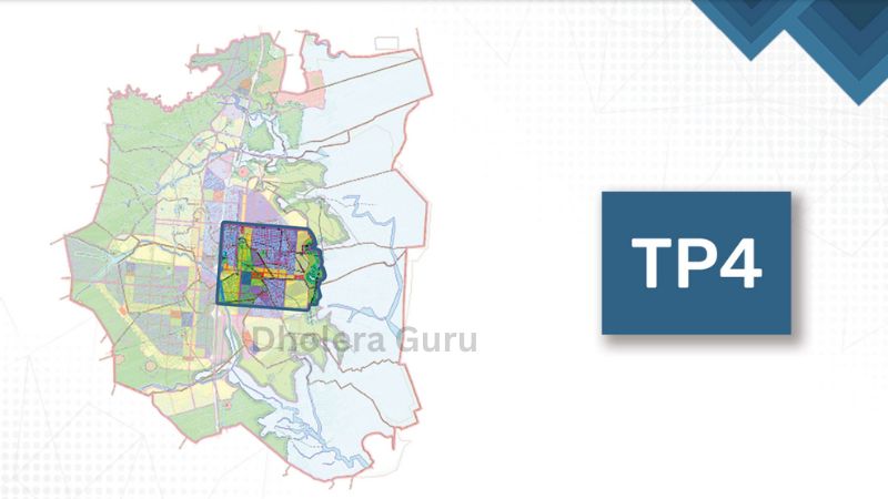 Dholera Smart City TP (Town Planning) 1 To 6 Map and Area Size