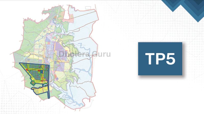 Dholera Smart City TP (Town Planning) 1 To 6 Map and Area Size